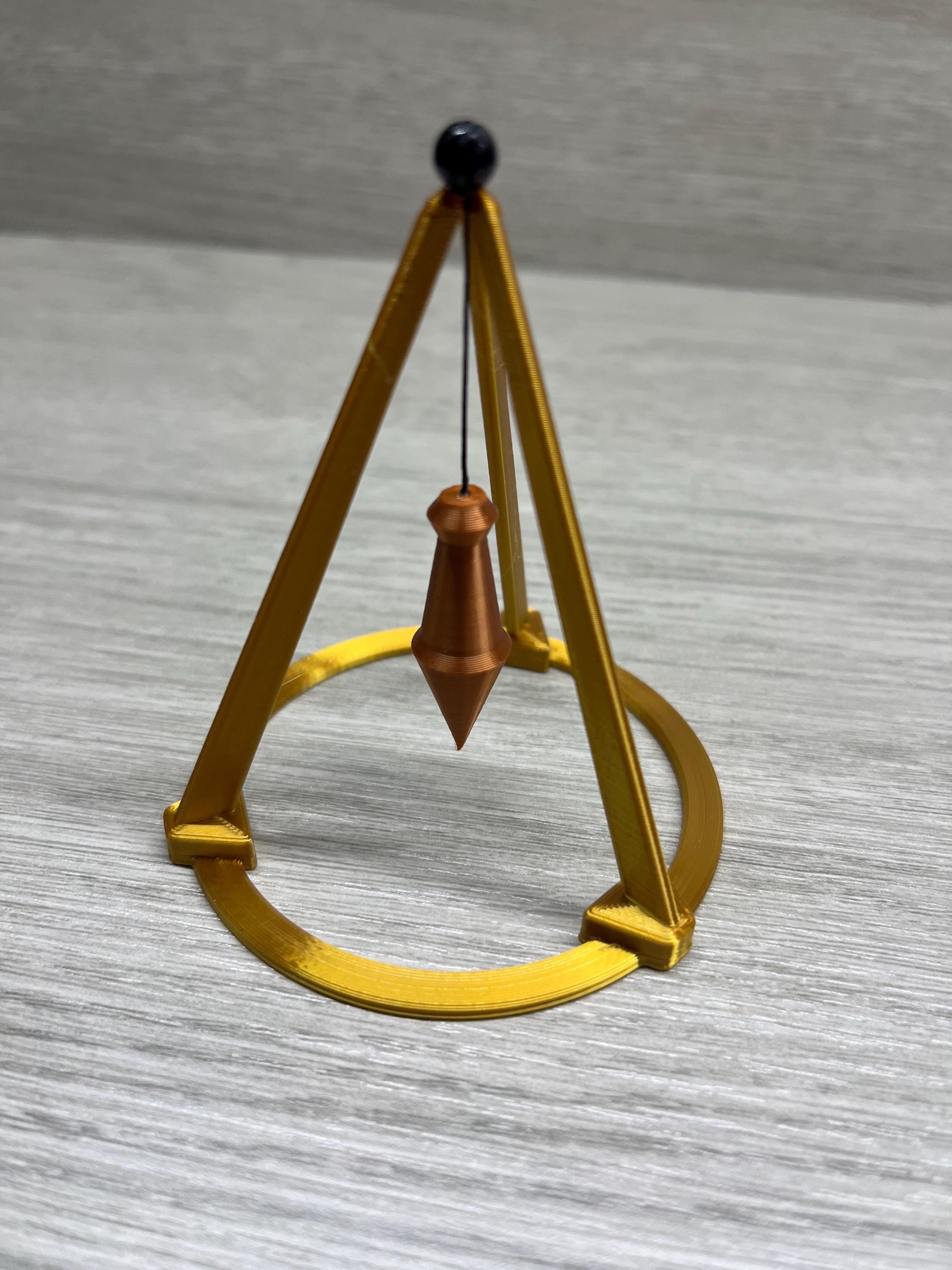 Ghost Trigger Micro Tripod Stand with 3D Printed Pendulum – 3D Concepts