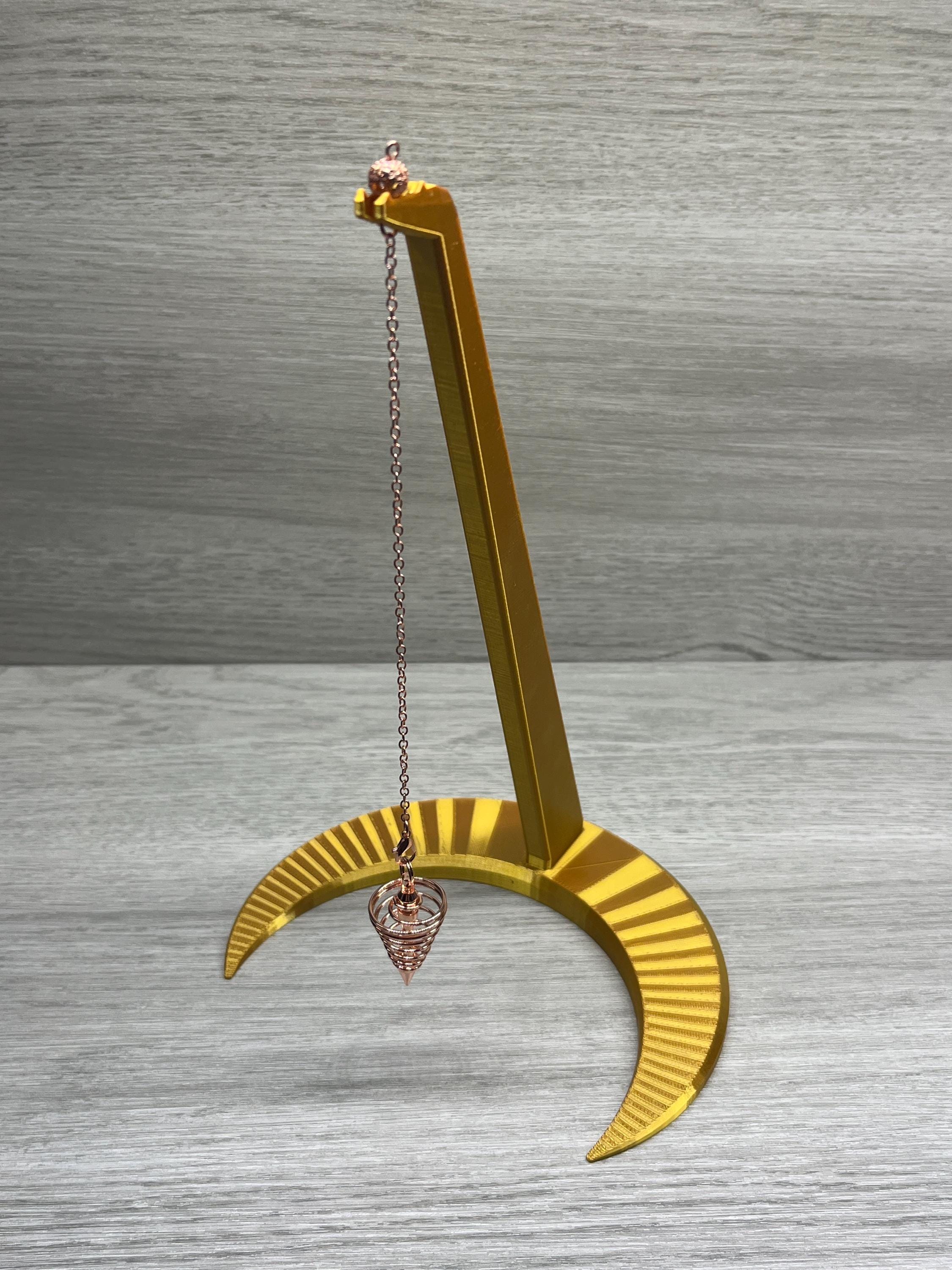 Large Moon Stand with Pendulum (3D Printed PLA Plastic) – 3D Concepts