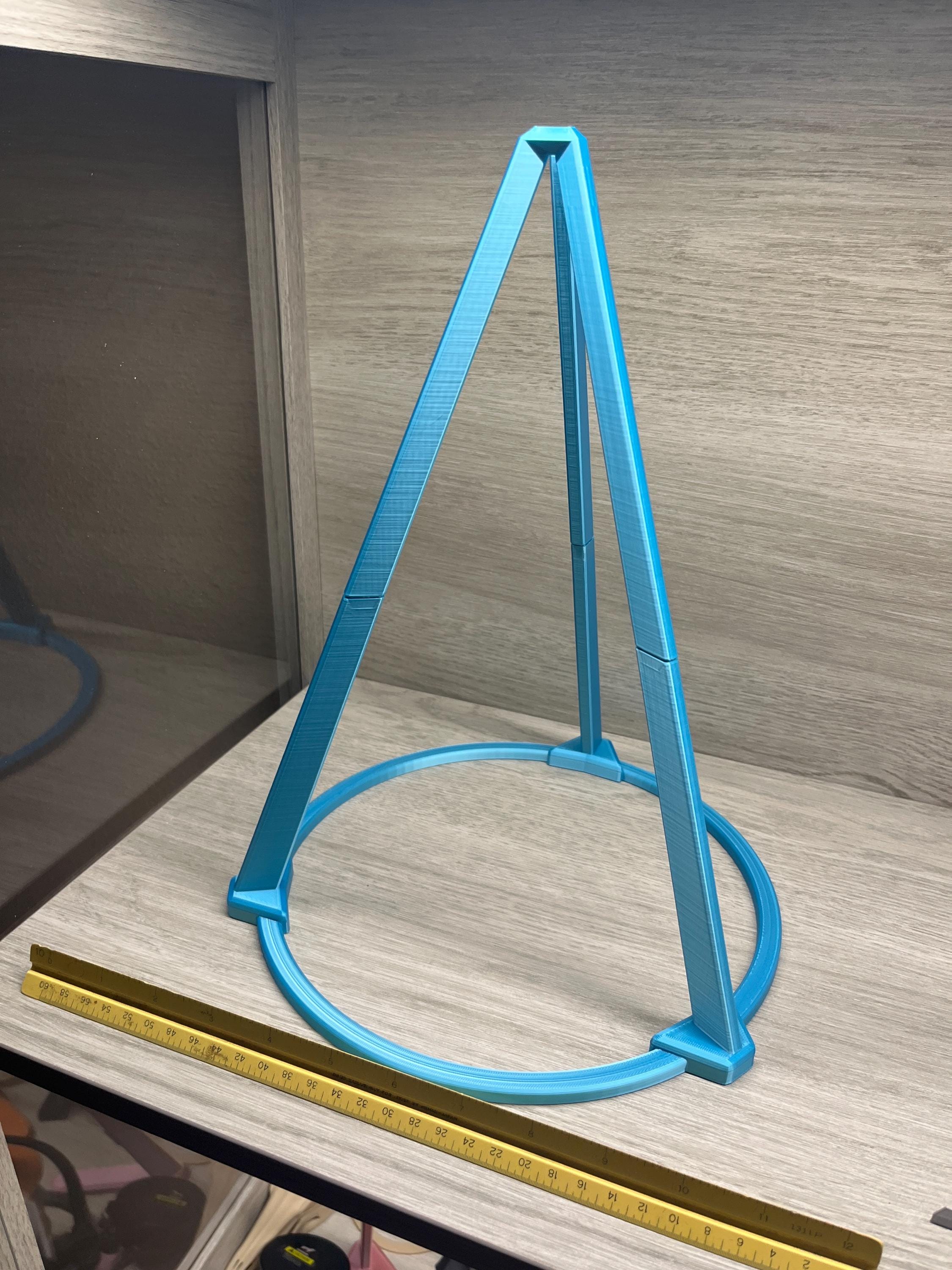 Extra Large Open Tripod Stand Only (3D Printed PLA Plastic) – 3D Concepts